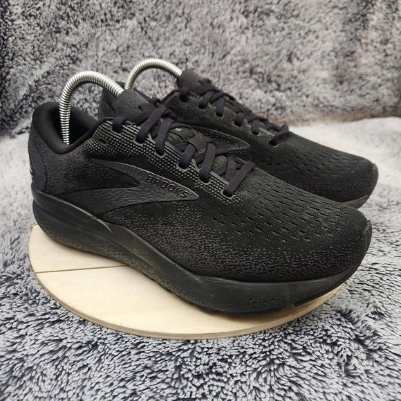Brooks | Shoes | Brooks Ghost 6 Triple Black Running Shoes Sneakers ...